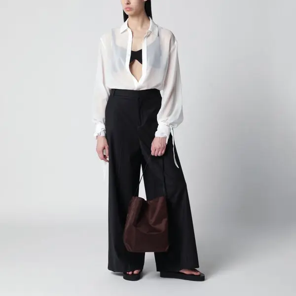 VALESQUE Nylon Bucket Tote Bag
