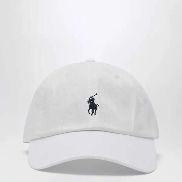 Polo Ralph Lauren Baseball Cap With Embroidered Logo - White