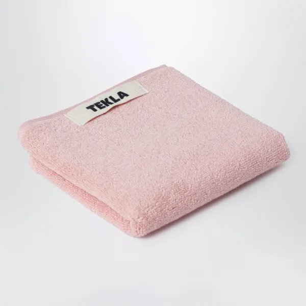 TEKLA Cotton Terry Guest Towel - Pink