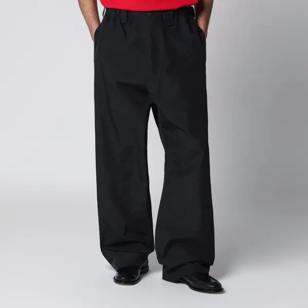 WILLY CHAVARRIA Cotton Trousers - Black