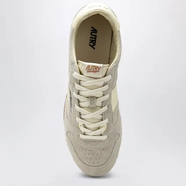 AUTRY Windspin Suede Sneakers - Beige