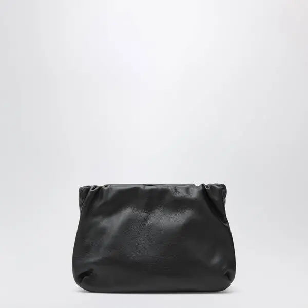 THE ROW 90's Calf Leather Bag - Black