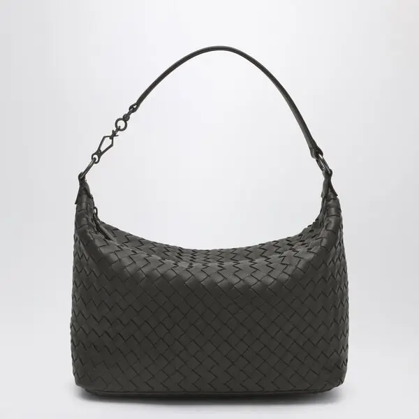 Bottega Veneta Intrecciato Top Handle Bag - Brown