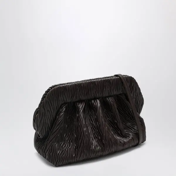 THEMOIRE Bios Embossed Vegan Leather Clutch