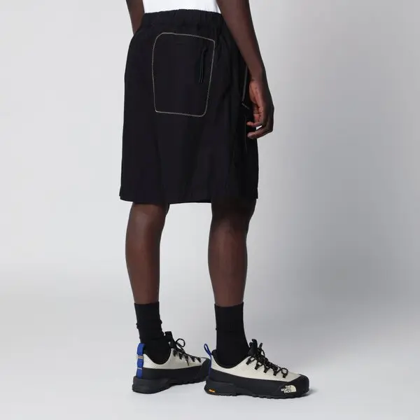 Moncler Cotton Gabardine Cargo Shorts