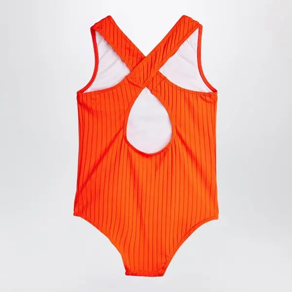 MINI RODINI Society Motif One-piece Swimsuit