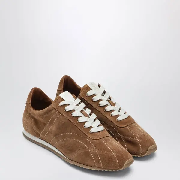 TOTEME Suede Leather Sneakers