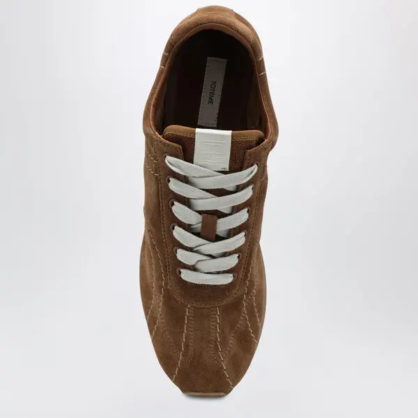 TOTEME Suede Leather Sneakers