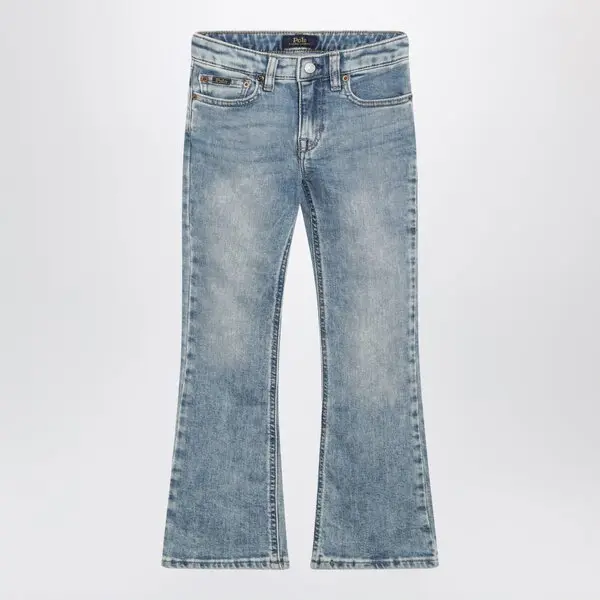 Polo Ralph Lauren Washed-effect Denim Jeans - Blue