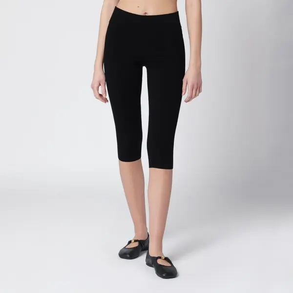 TOTEME Viscose Blend Cropped Leggings