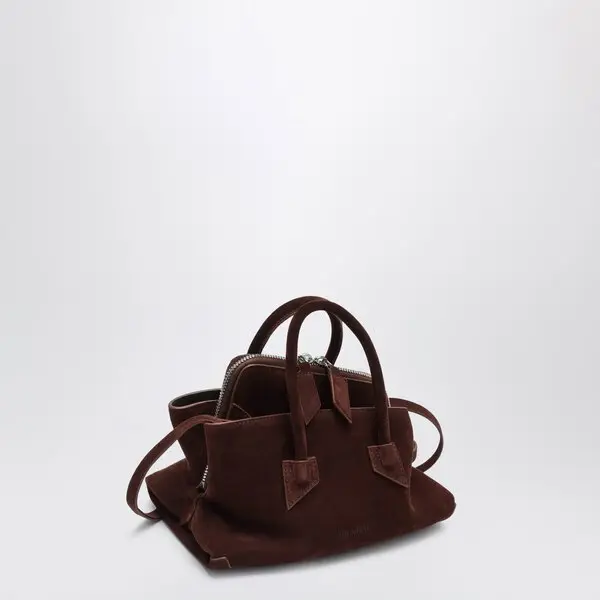 Attico Suede La Passeggiata Mini Bag - Brown