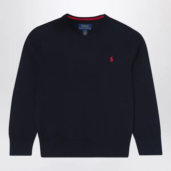 Polo Ralph Lauren Cotton Crew Neck Sweater - Blue