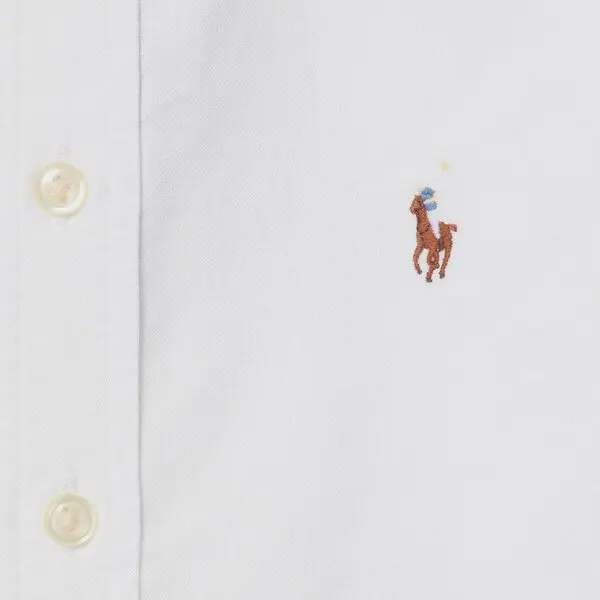 Polo Ralph Lauren Embroidered Cotton Button-down Shirt