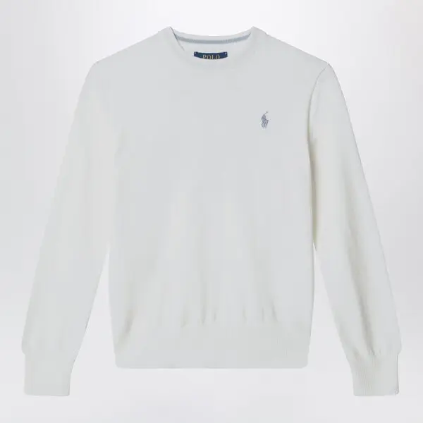 Polo Ralph Lauren Cotton Crew-neck Sweater - White
