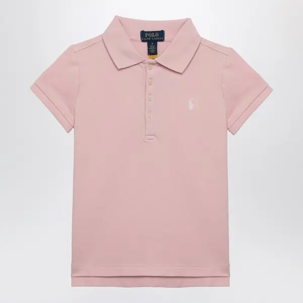 Polo Ralph Lauren Cotton Polo Shirt With Logo - Pink