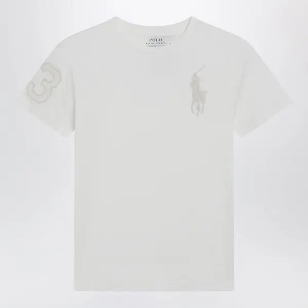 Polo Ralph Lauren T-shirt With Embroidered Logo - White