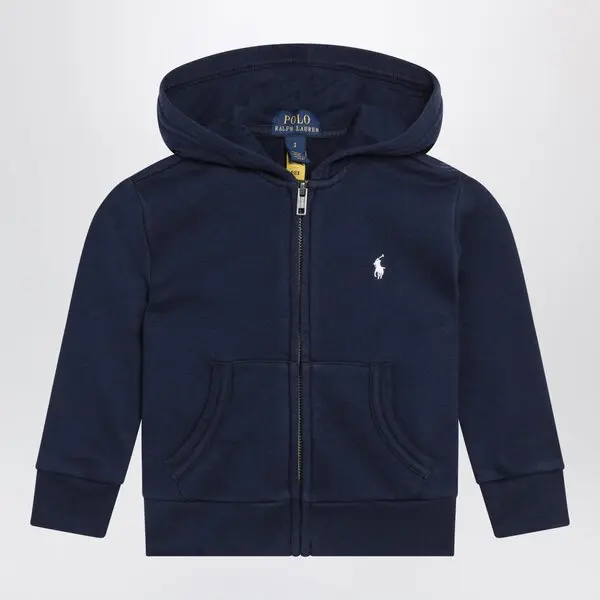 Polo Ralph Lauren Cotton Blend Zip-up Hoodie - Blue