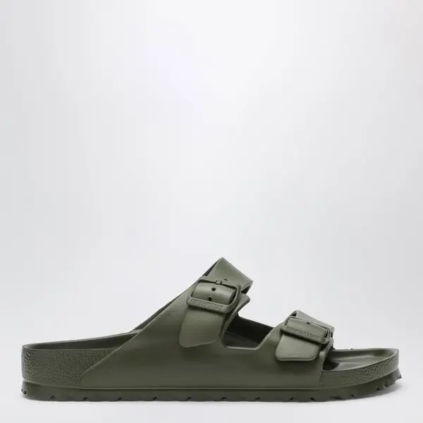 BIRKENSTOCK Khaki Arizona Eva Slides By - Green