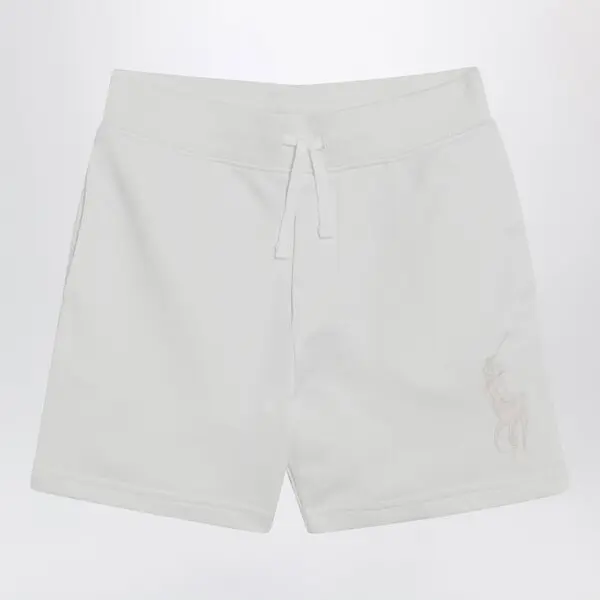 Polo Ralph Lauren Shorts With Embroidered Logo - White