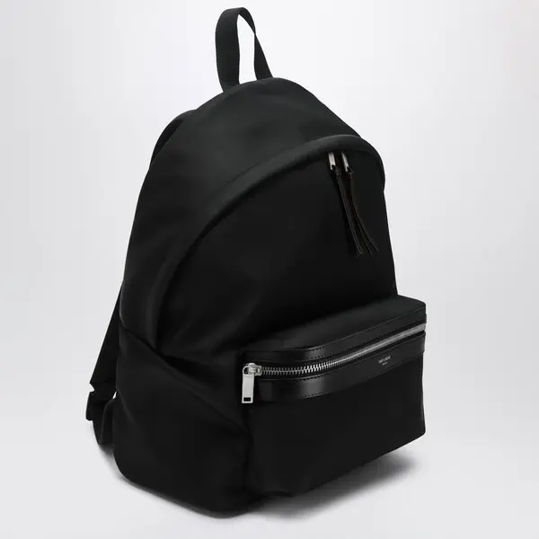 Saint Laurent Leather And Nylon Backpack