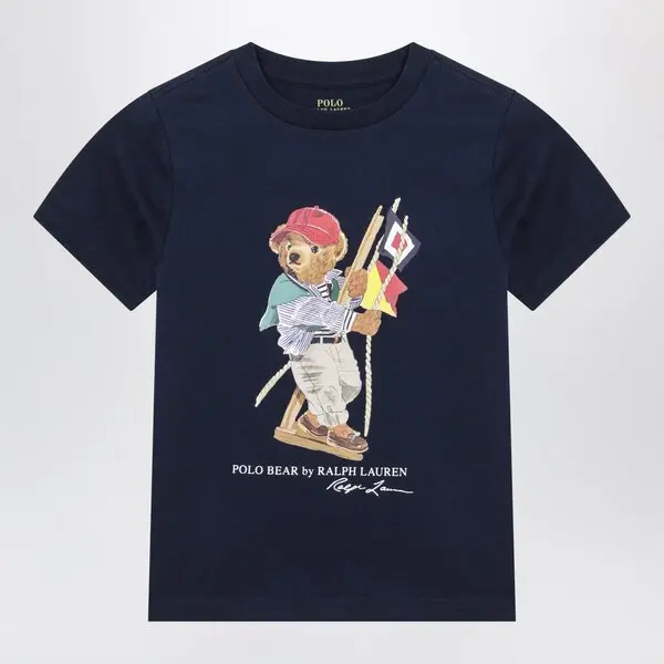 Polo Ralph Lauren Polo Bear Cotton T-shirt - Blue