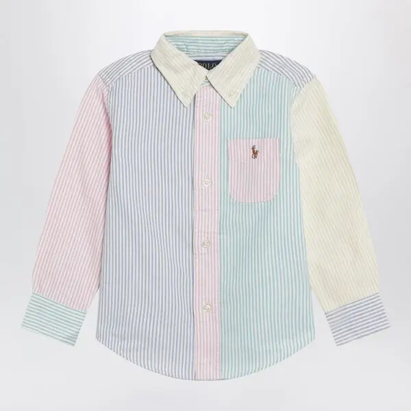 Polo Ralph Lauren Colour-block Striped Button-down Shirt - Multicolor