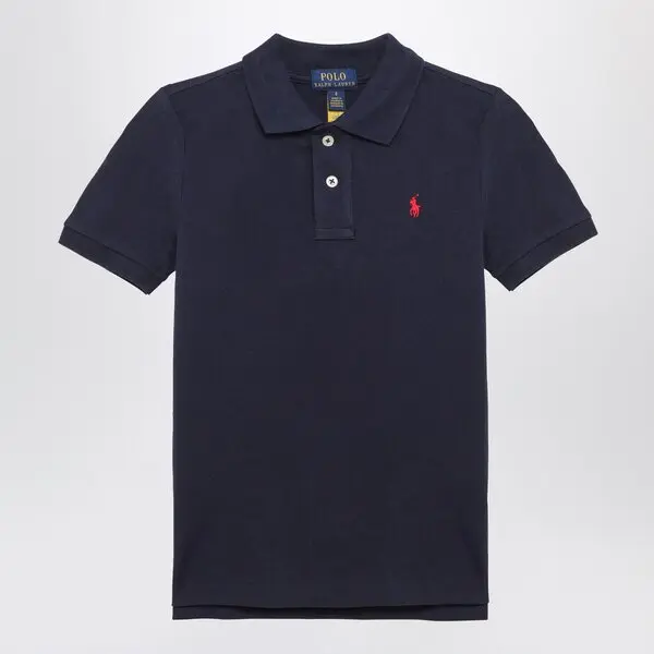 Polo Ralph Lauren Cotton Polo Shirt With Logo - Blue
