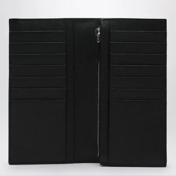 Saint Laurent Continental Wallet In Pebbled Leather