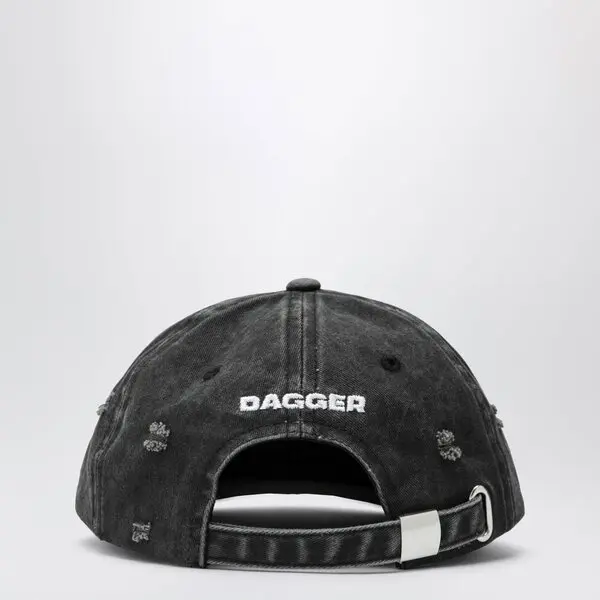DAGGER Distressed-effect Baseball Cap