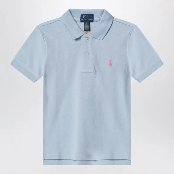 Polo Ralph Lauren Cotton Polo Shirt - Light Blue