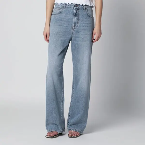 RÓHE Classic Loose-fit Jeans - Light Blue