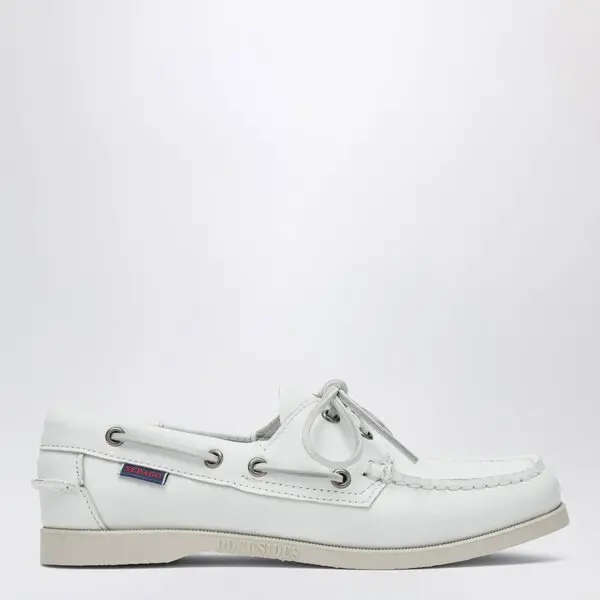 SEBAGO Portland Leather Boat Shoes - White
