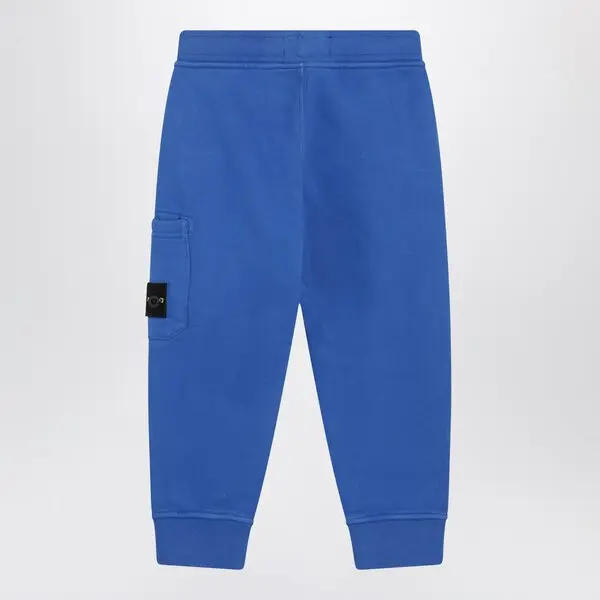 Stone Island Cotton Jogging Pants - Blue