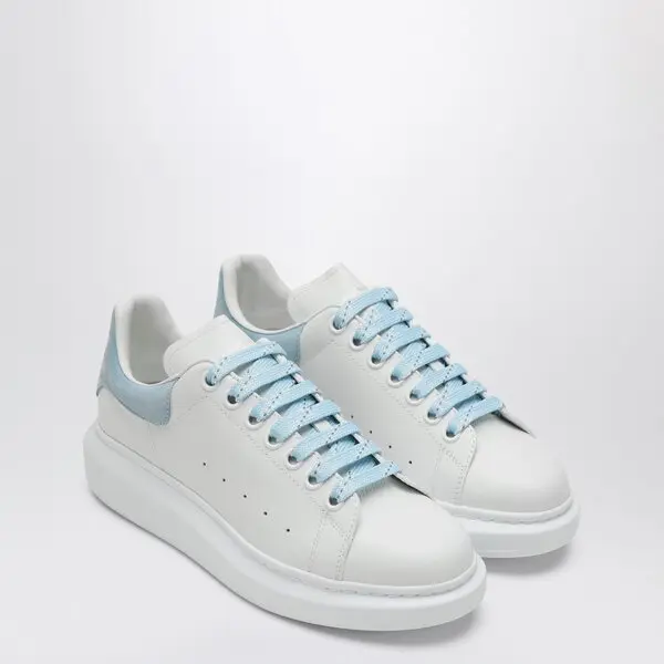 Alexander McQueen Oversized Leather Sneakers - White