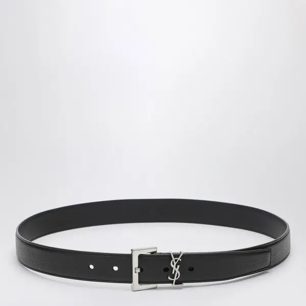Saint Laurent Cassandre Belt - Black