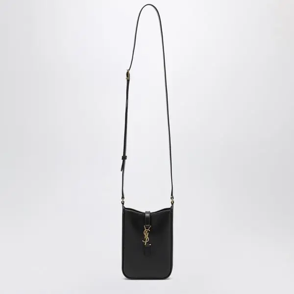 Saint Laurent Leather 5 To 7 Mini Bag - Black