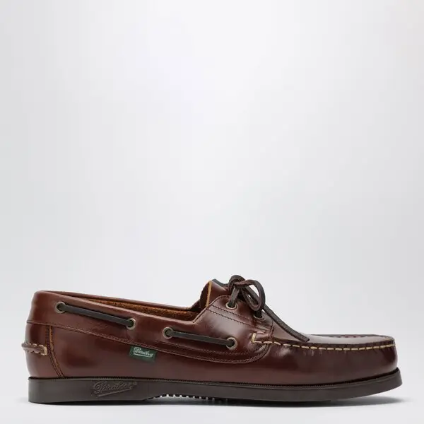 Paraboot Barth Loafers In Leather - Brown