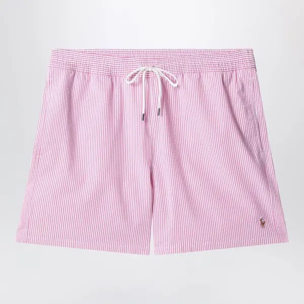 Polo Ralph Lauren Striped Swim Shorts - Pink