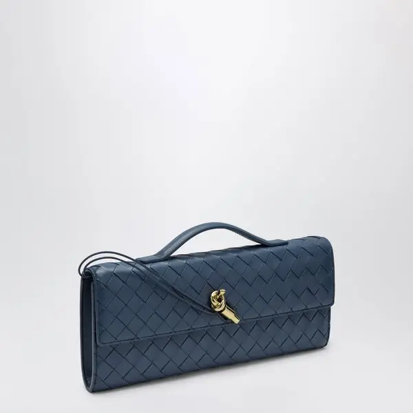 Bottega Veneta Andiamo Handle Clutch Venezia