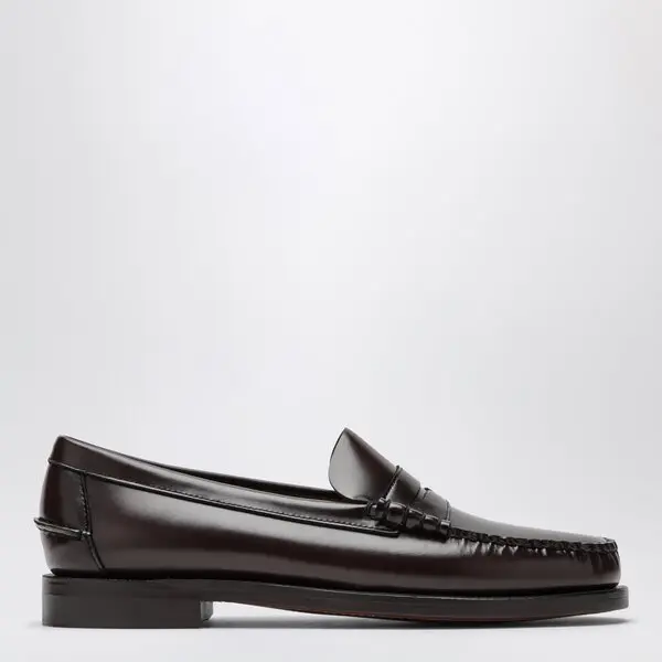 SEBAGO Classic Dan Loafer In Brown/burgundy - Black