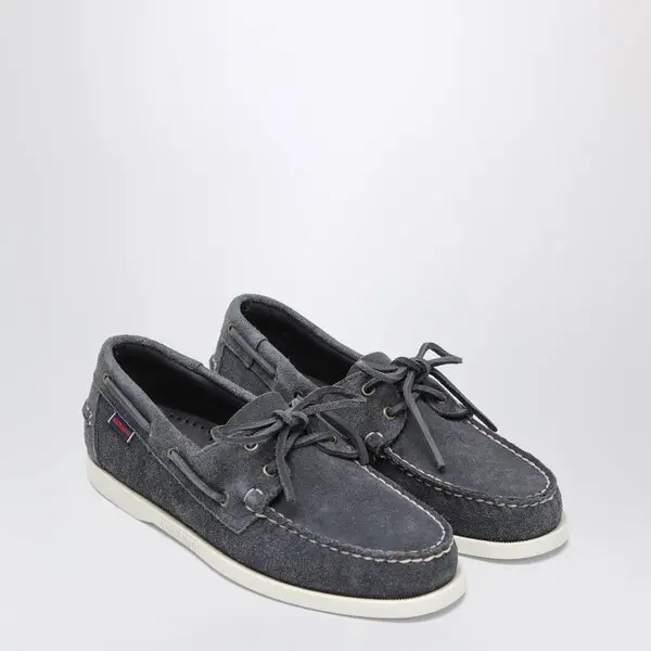 SEBAGO Portland Flesh Out Boat Moccasins - Blue