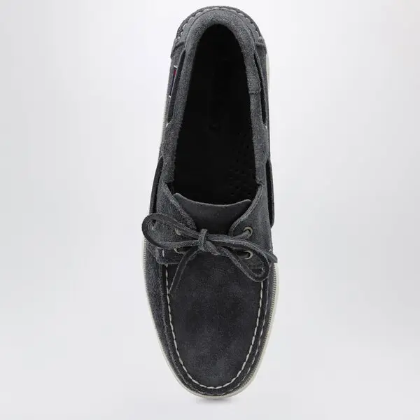 SEBAGO Portland Flesh Out Boat Moccasins - Blue