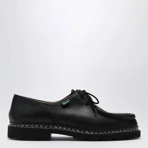 Paraboot Michael Leather Lace-up Shoes - Black