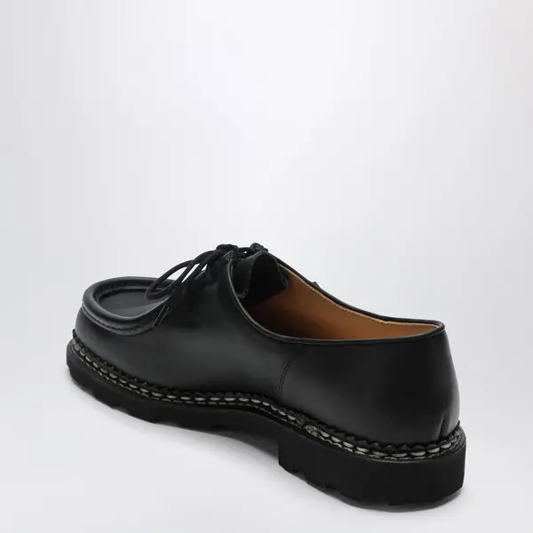 Paraboot Michael Leather Lace-up Shoes - Black