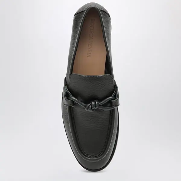 Bottega Veneta Astaire Loafers With Knot Detail - Green