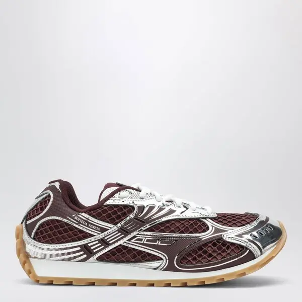 Bottega Veneta Orbit Sneakers - Burgundy