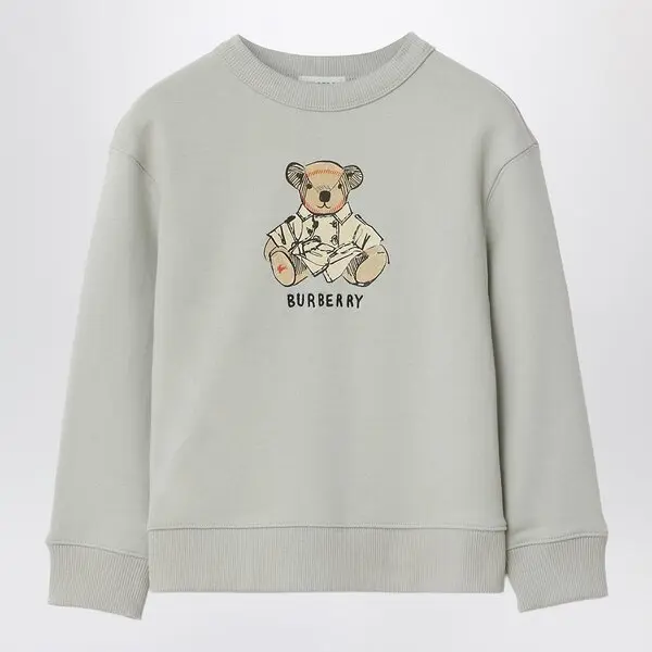 Burberry Thomas Bear Print Sweatshirt - Grey