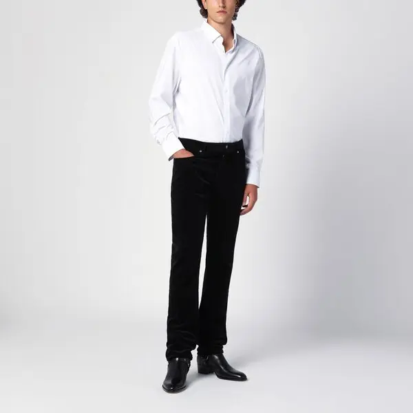 Saint Laurent Corduroy Slim Trousers