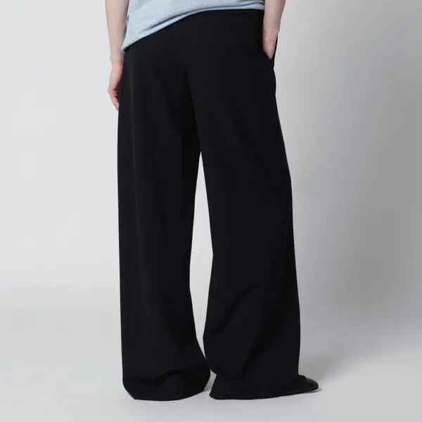 THE ROW Straight-leg Low-rise Wool Gabardine Trousers - Blue