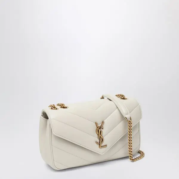Saint Laurent Loulou Small Bag - Beige